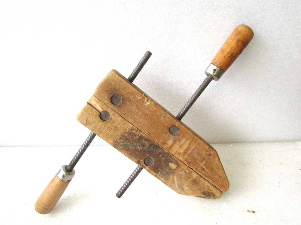 4x Jorgensen #1 10" Adjustable Wood Handscrew Clamps, Vintage - Lot of ...