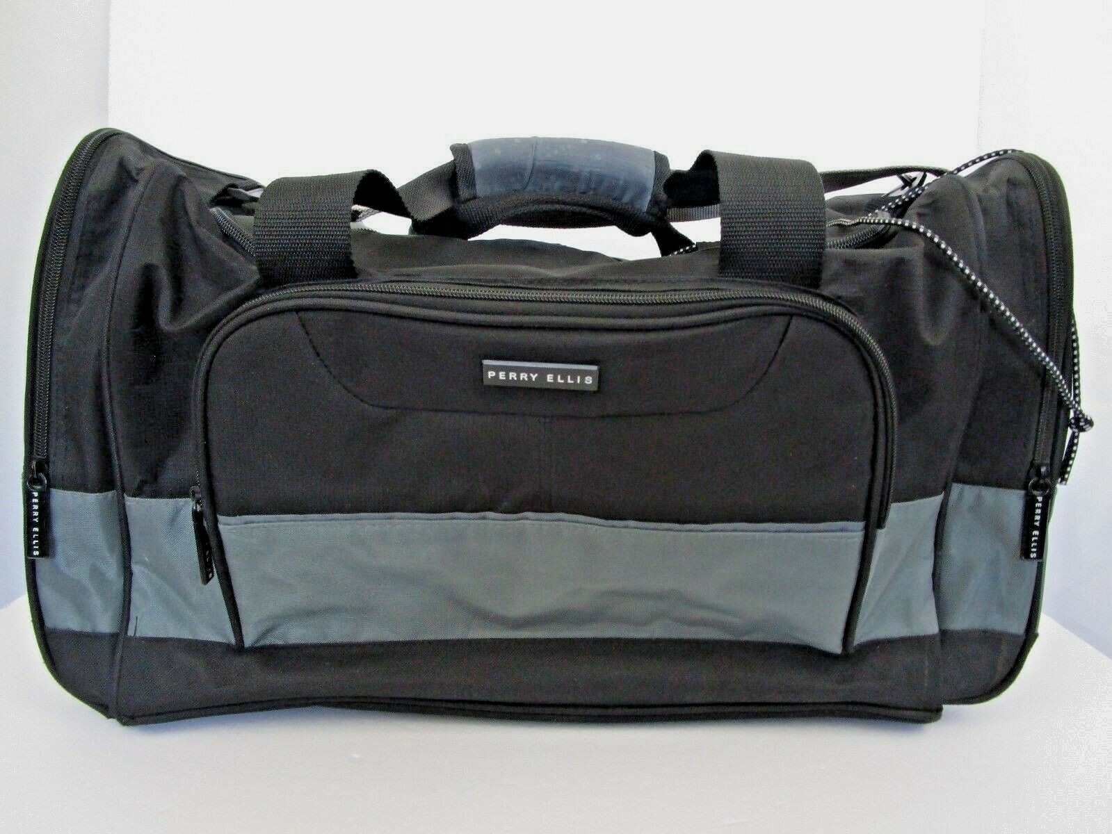 Perry Ellis Bag Duffel Gym Travel | eBay