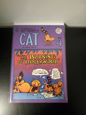 The Adventures Of Fat Freddy's Cat #4 (Rip Off Press) | eBay