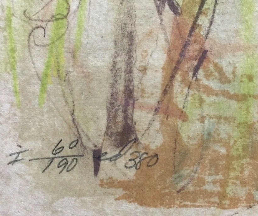 Original EDNA HIBEL Signed & # Ltd Ed of 380 STONE LITHOGRAPH Flute ...