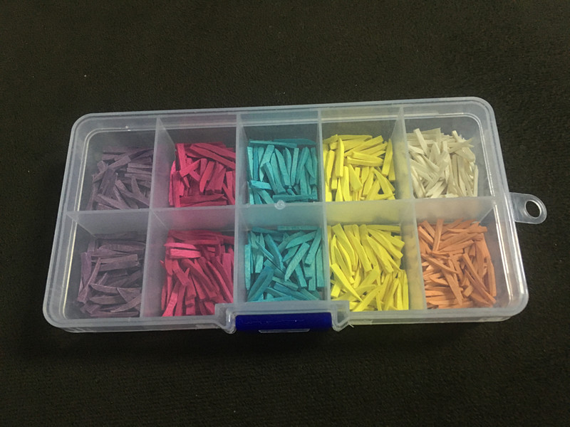 600pcs Mixed Dental Interdental Composite Contoured Wood Wooden Wedges ...
