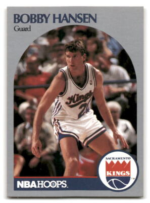 Bobby Hansen 1990-91 Hoops BASKETBALL #428 Sacramento Kings | eBay