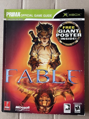 Fable (Xbox 2004) Official Game Strategy Guide New Good Condition ...