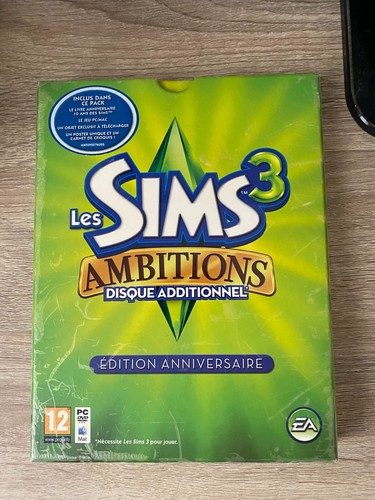 Jeu PC Les Sims 3 Ambitions Edition Anniversaire Complet Disque ...