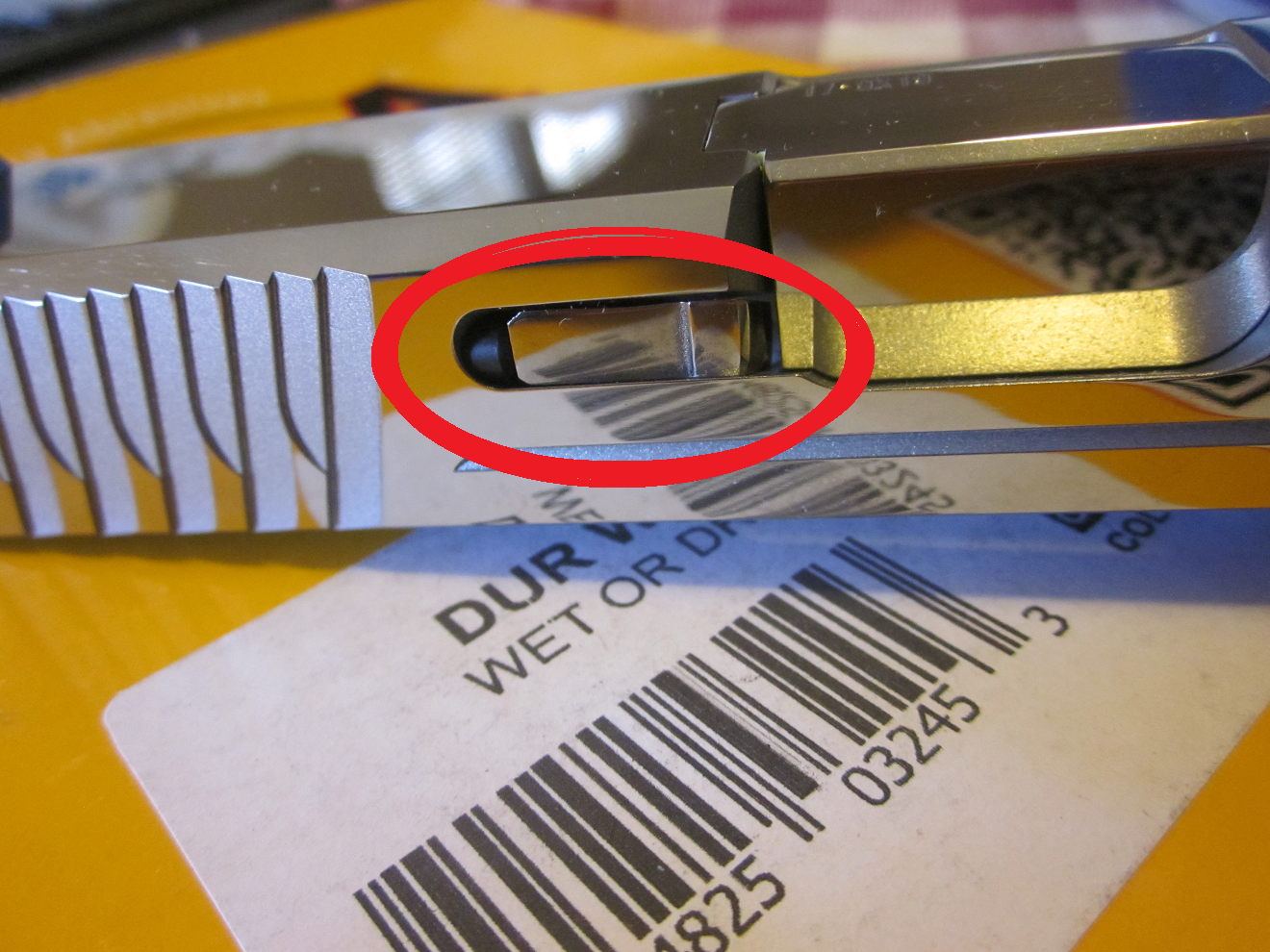 Mirror Polished Extractor Glock 17 19 26 gen 3 gen gen 4 Stainless ...