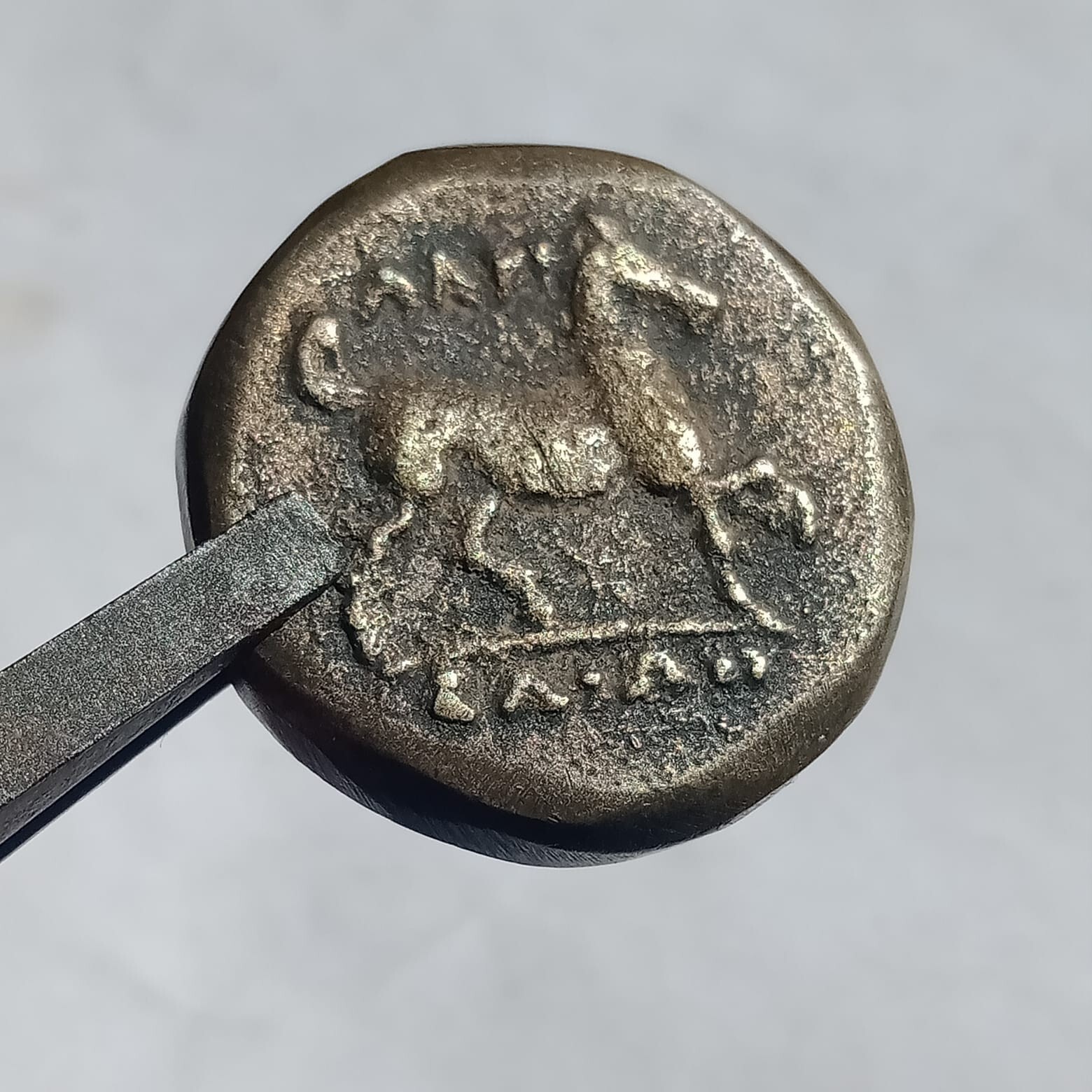 ATTICA ATHENS 440-404 BC AR TETRADRACHM ANCIENT GREEK SILVERED HORSES ...