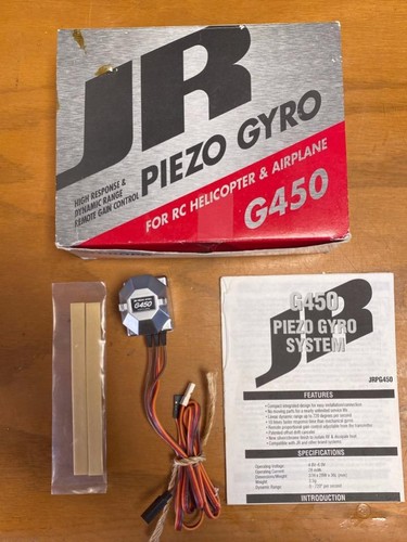 JR PIEZO GYRO G450 FOR RC HELICOPTER & AIRPLANE. | eBay
