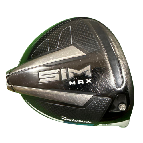 TaylorMade SIM MAX 9 Driver Head Only RH Right Handed With Cover USED ...
