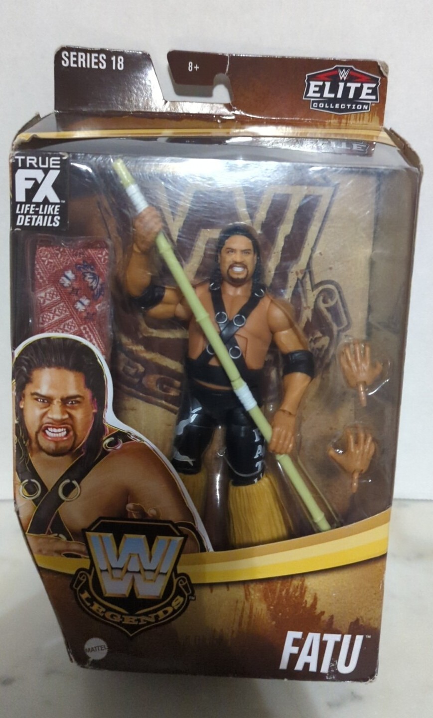 WWE Legends Elite Fatu Action Figure Target Exclusive - HLP48 ...