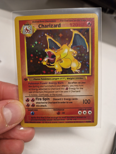 Charizard 1st Edition Base Set Style 1999, Custom Prxy Fan Card – Read ...