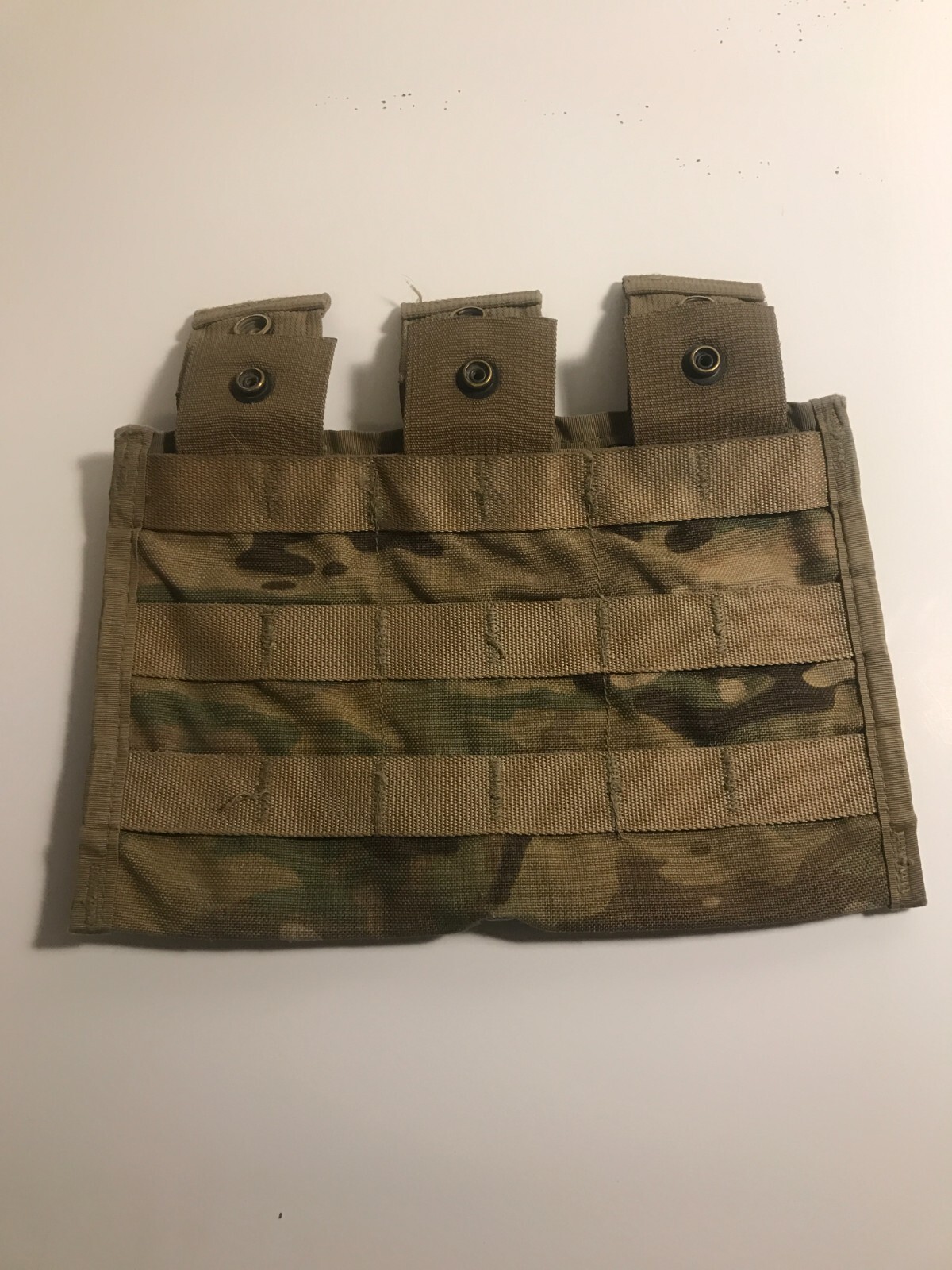 US Army Molle II M4 Three Mag Pouch Multicam OCP 3 Magazine Shingle ...