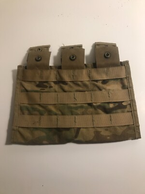 US Army Molle II M4 Three Mag Pouch Multicam OCP 3 Magazine Shingle ...