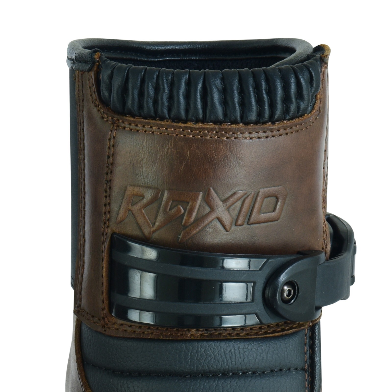 RAXID BASTA V2 GENUINE LEATHER WATERPROOF MOTORBIKE ADVENTURE BOOTS ...