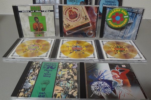 CD Lot TIME LIFE AM GOLD 70s 60s Soul Singers Songwriters Sounds ...