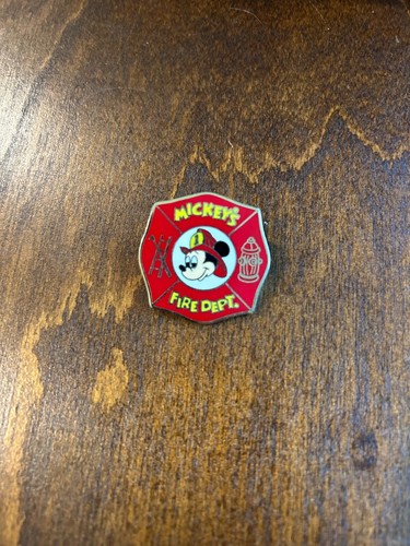 Disney Official Trading Pin 2002 Mickey's Fire Dept. Department | eBay