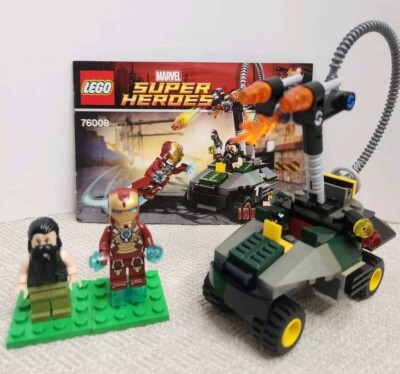 LEGO Marvel: Iron Man Vs. the Mandarin (76008) 100% Complete, Book ...