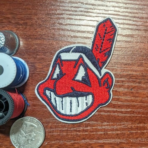 Cleveland Indians Patch 2.75x2.25 MLB Chief Wahoo Guardians Embroidered ...
