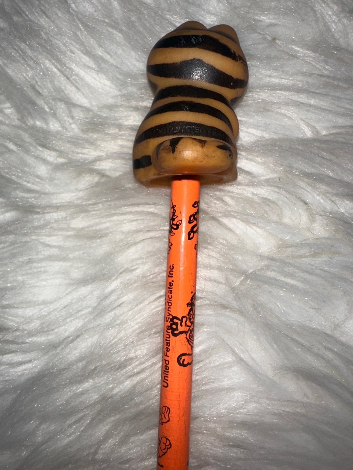 Vintage Garfield Pencil & Pencil Topper 1978 | eBay