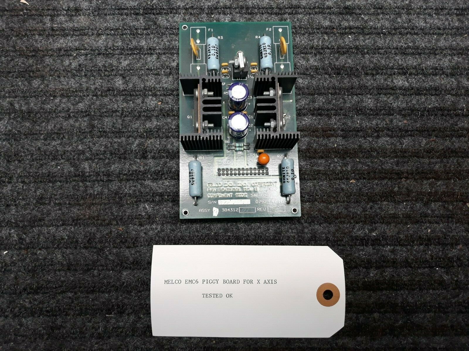 Melco EMC6 Piggy board X/Y Axis for embroidery machine | eBay