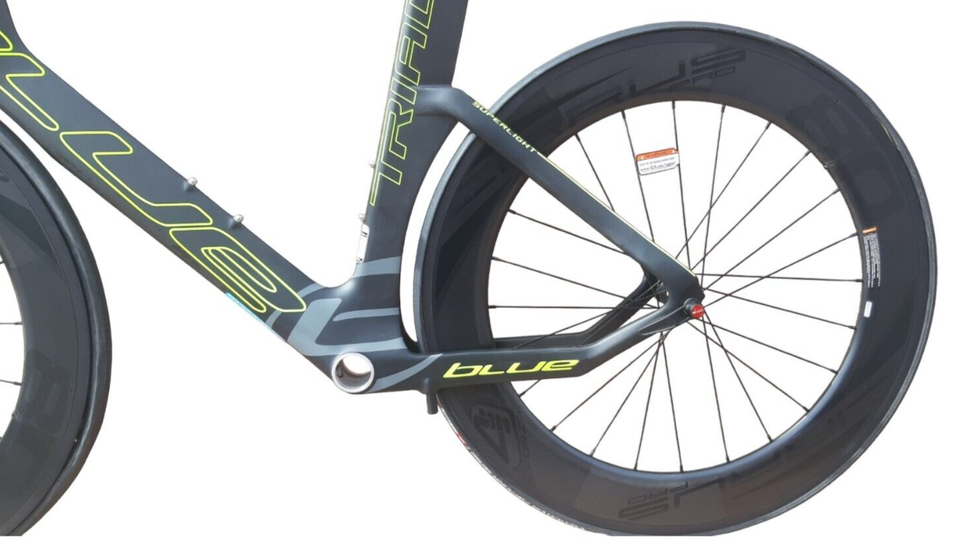 Blue Triad SL Carbon Time Trial Frame Set Triathlon 57.5 cm L Scott ...