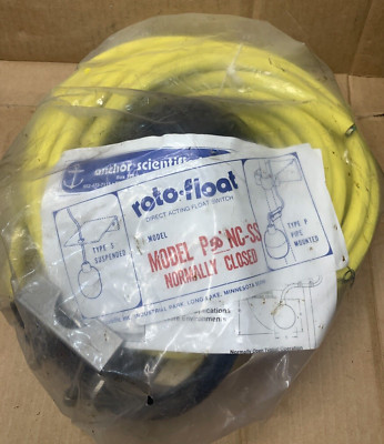 ROTO FLOAT P50NC-SS 50' DIRECT ACTING FLOAT SWITCH SUSPENDED ** NEW ...