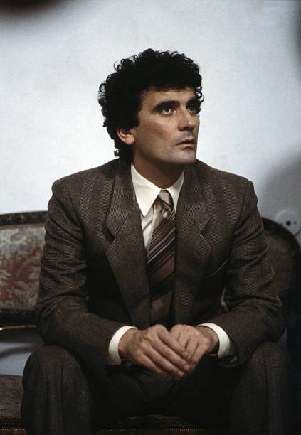 Italian actor & director Massimo Troisi acting in film Scusate- 1983 ...