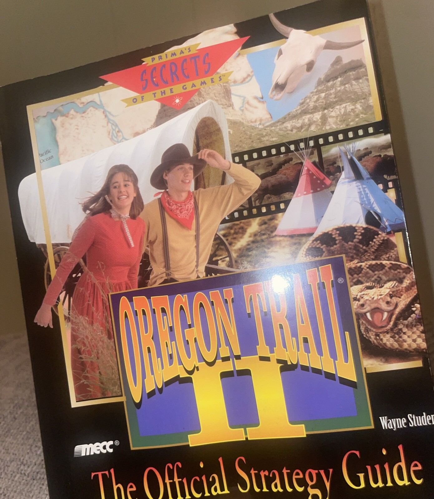 Vintage Oregon Trail II Official Strategy Guide Nostalgic Video Game ...