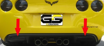C6 Corvette Acrylic Reverse Light Blackout Kit Z06 Zr1 | eBay
