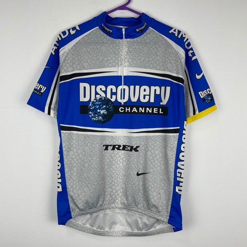 Discovery Channel Trek 2005 Vintage Nike Cycling Jersey Bike Shirt Race ...