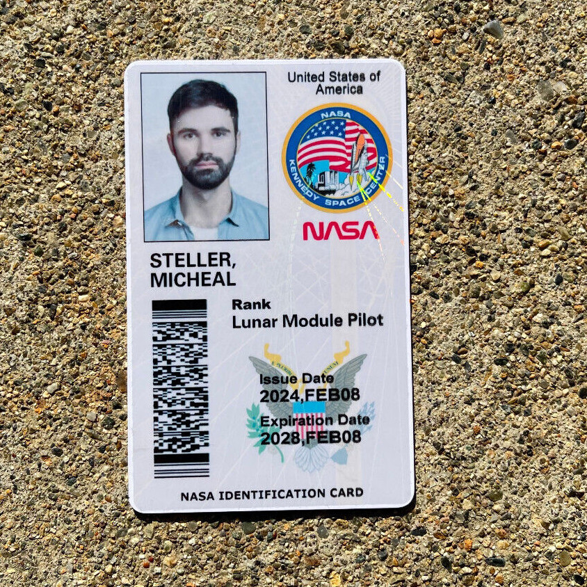 Nasa Employee Badge Logo