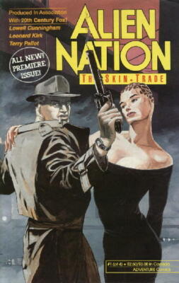 Alien Nation: The Skin Trade Comic Book #1 Adventure Comics 1991 VERY ...