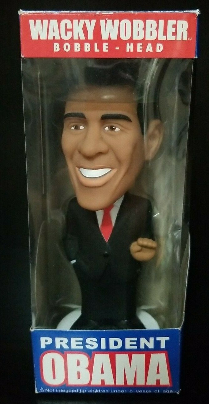 Funko 08530 President Obama Wacky Wobbler Bobble Head Pop Culture for ...