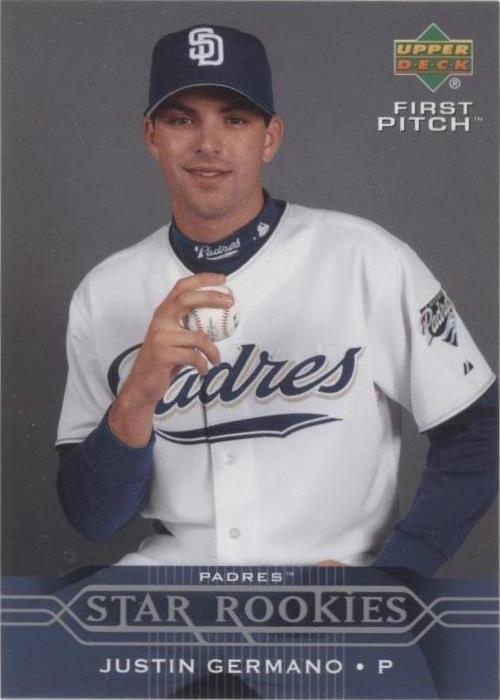 2005 Upper Deck First Pitch - Star Rookies Justin Germano #225 for sale ...