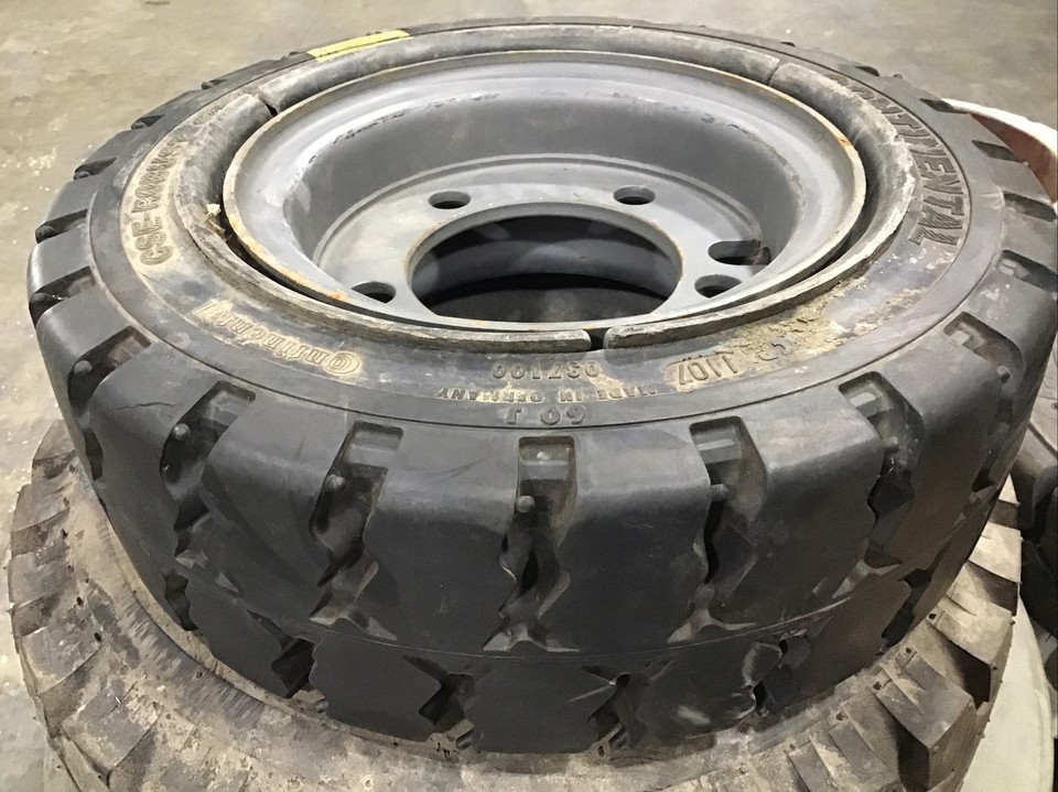 Continental Sc 15 Solid Forklift Tire 15x4.5-8 3" rim 125/75-8 ...