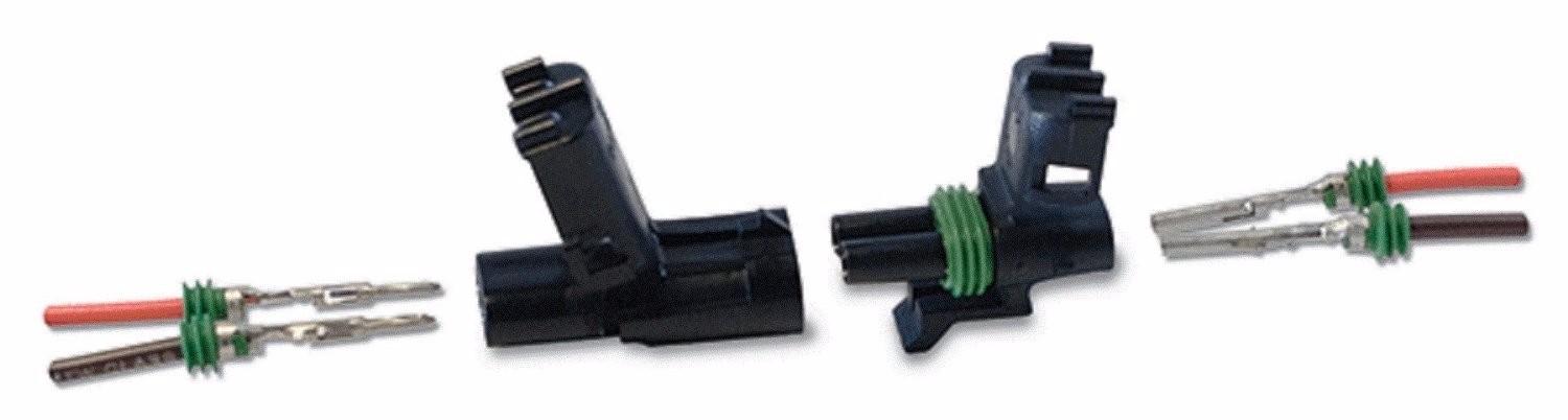 12, 14, 16, 18 Gauge 2 Pin Position Terminal Weather Pack WeatherPack ...