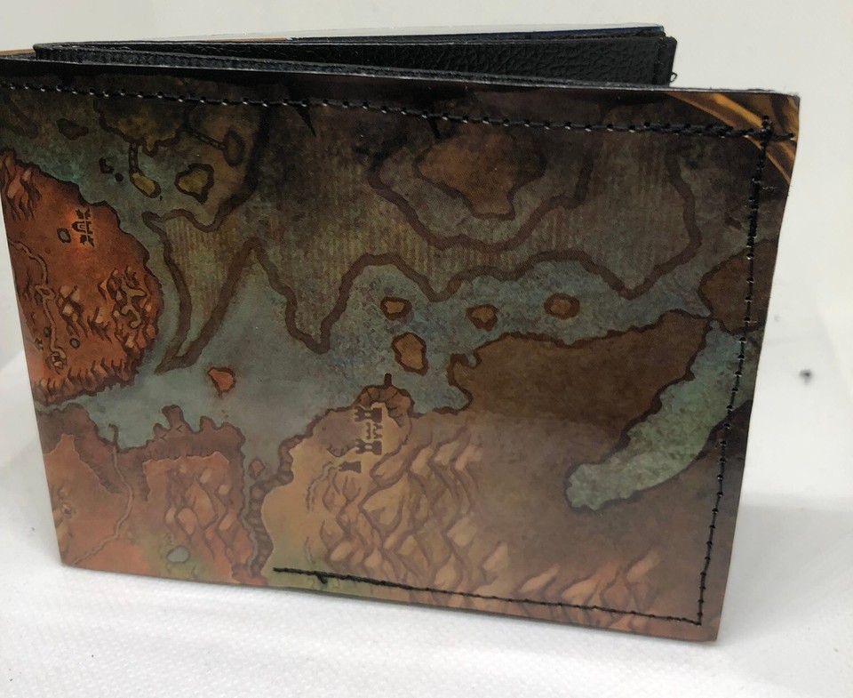 Fantasy Map Men's Wallet OOAK Comic Comics Magic the Gathering Dungeon ...