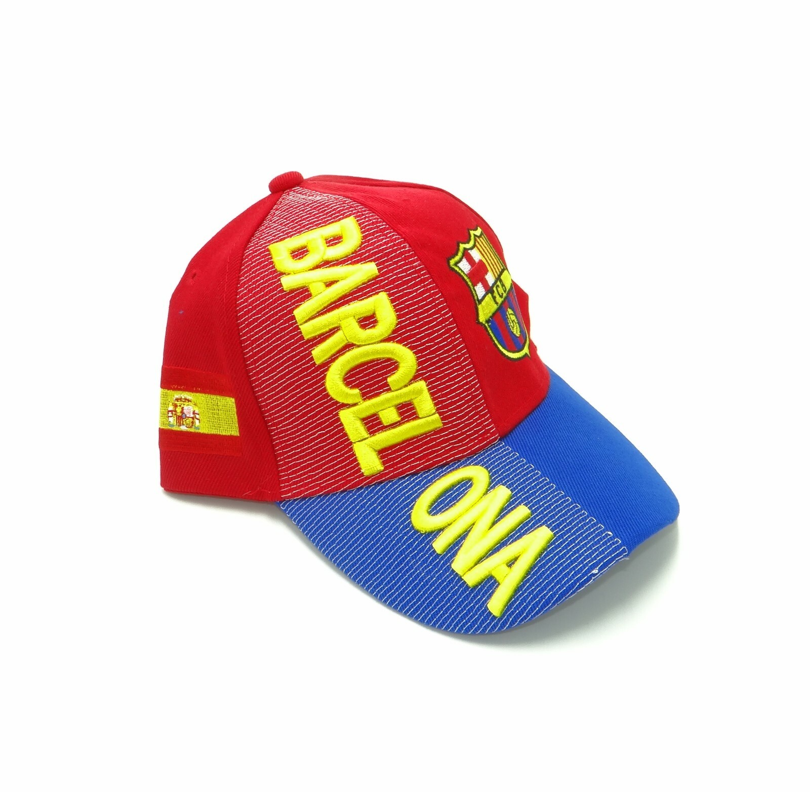 High Quality Soccer Team Baseball 3D Hat Cap with Flag - Embroidered ...