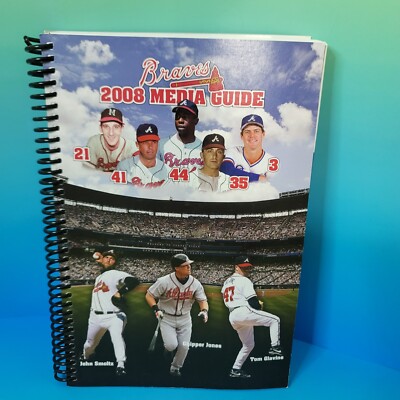 Atlanta Braves Baseball Media Guide 2008 | eBay