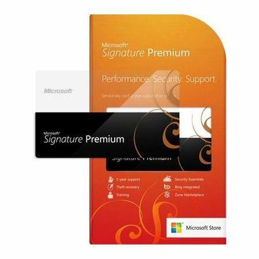 Microsoft Signature Premium - Service Key Card: 1-year Subscription ...