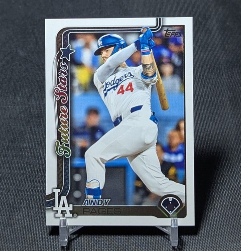 Andy Pages Future Stars 2025 Topps Series 2 Baseball Card #388 LA ...