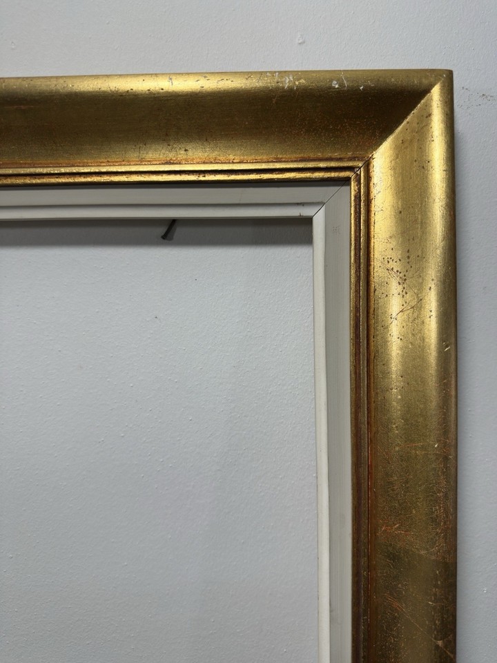 Antique Gilded Frame 8F View: 45X37 Cm Rabbet: 46.5X38.5 Cm Whole ...