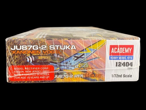 2005 Academy Hobby Model Kits JU87G-2 Stuka Kanonen Vogel 1/72 Scale ...