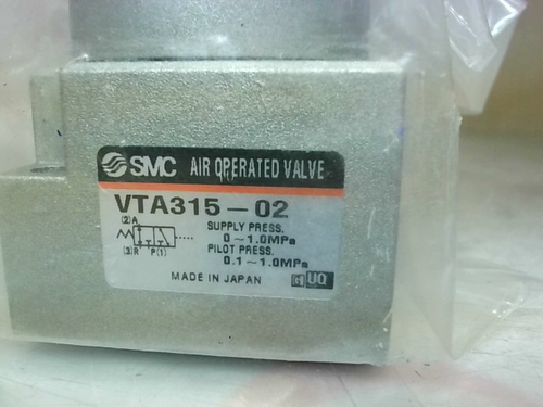 SMC VTA315-02 Air Operated Valve - New In Box | eBay