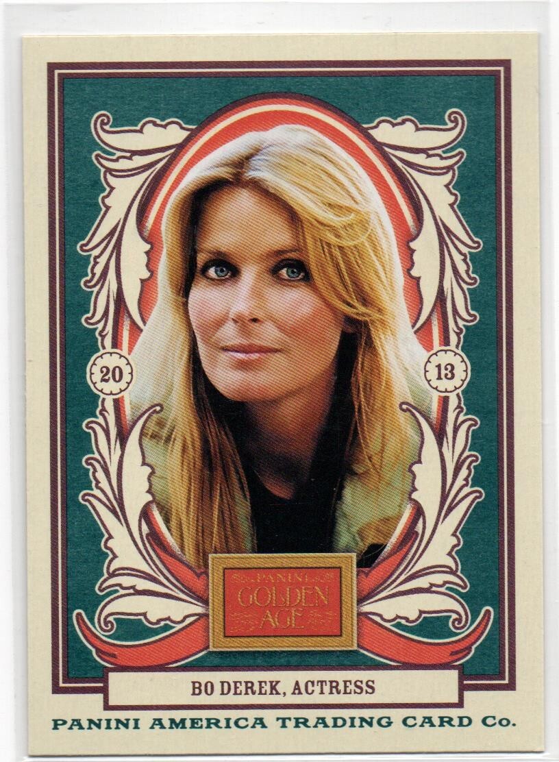 2013 Panini Golden Age #119 Bo Derek ACTRESS MODEL PLAYBOY base card 15 ...