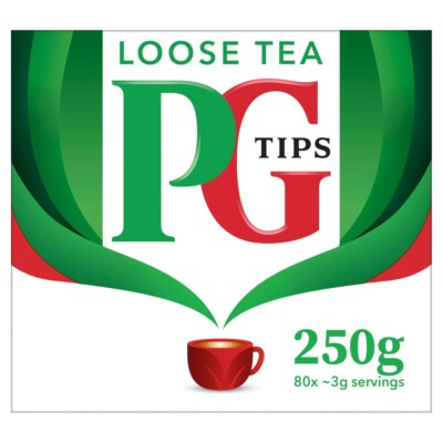 PG Tips Loose Tea 80 Cups 250g | eBay UK