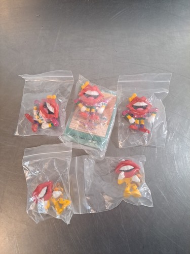 (5) Hardees Kids Meal Tang Awesome Annie 2" Tall PVC Figure Characters ...