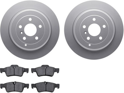 For 2006-2012 Mercedes R350 Brake Pad and Rotor Kit Dynamic Friction ...