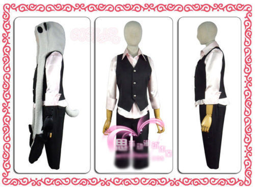 UN-GO Inga Cosplay Costume Black and Pink Suit: Free Shipping | eBay