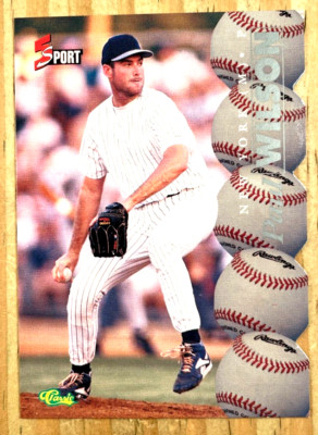 1995 CLASSIC 5-SPORT PAUL WILSON DIE CUT ROOKIE CARD#97 NM-MT METS RAYS ...