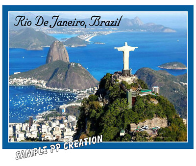 RIO DE JANEIRO, BRAZIL PHOTO FRIDGE MAGNET 4 X 3 inches TRAVEL | eBay